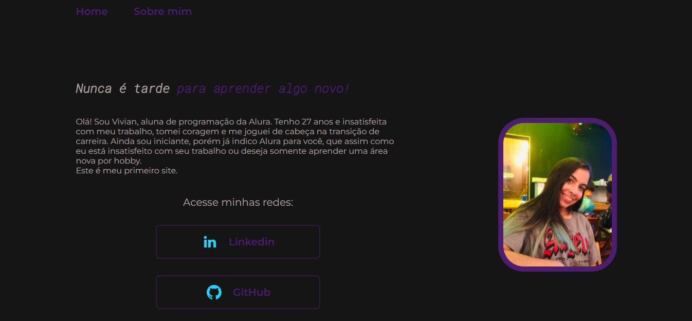 GitHub - Vivian142031/portfolio: Meu primeiro repositório desenvolvido com os cursos de HTML e ...