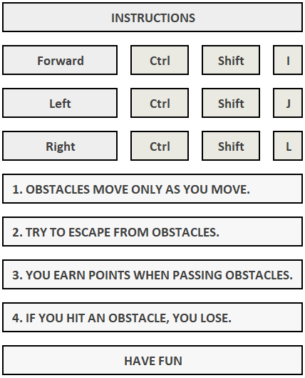 GitHub - emreburakozkan/escape-the-obstacles-excel-game: This game is ...