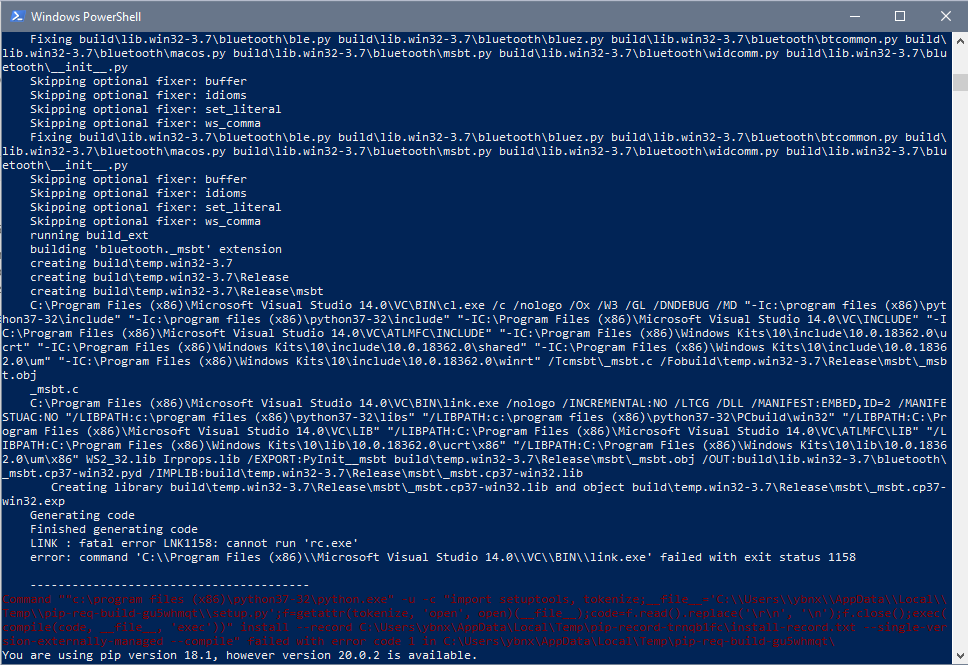 Oserror A In Nnect On Windows · Issue 318 · Pybluezpybluez · Github 