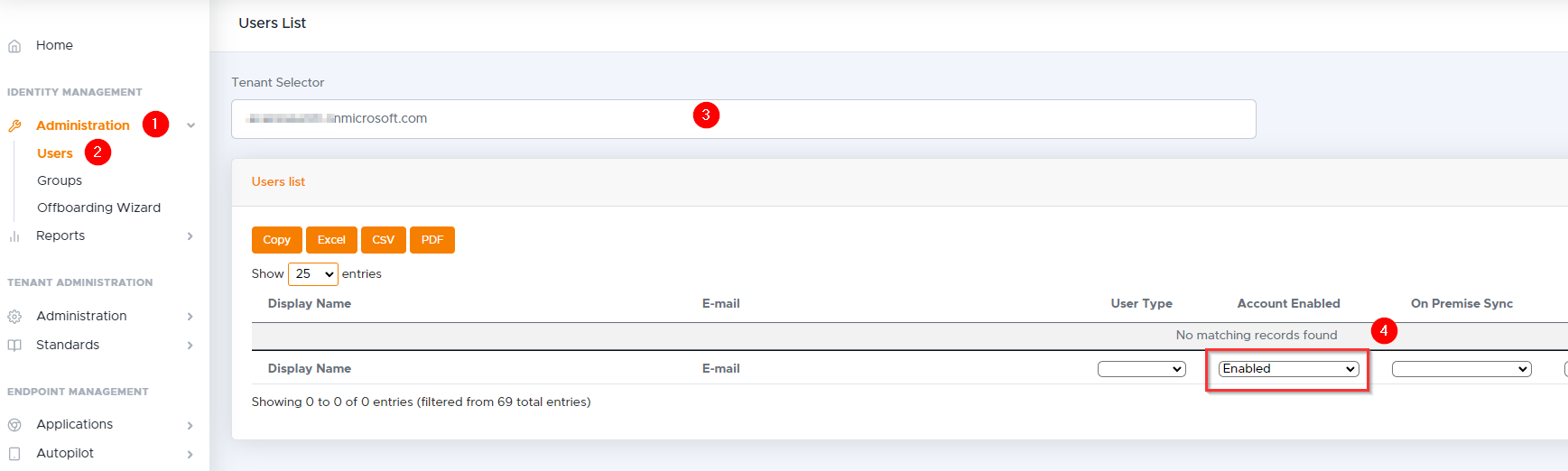BUG: Filtering users with "Enabled / Disabled" shows no users · Issue #283 · KelvinTegelaar/CIPP ...