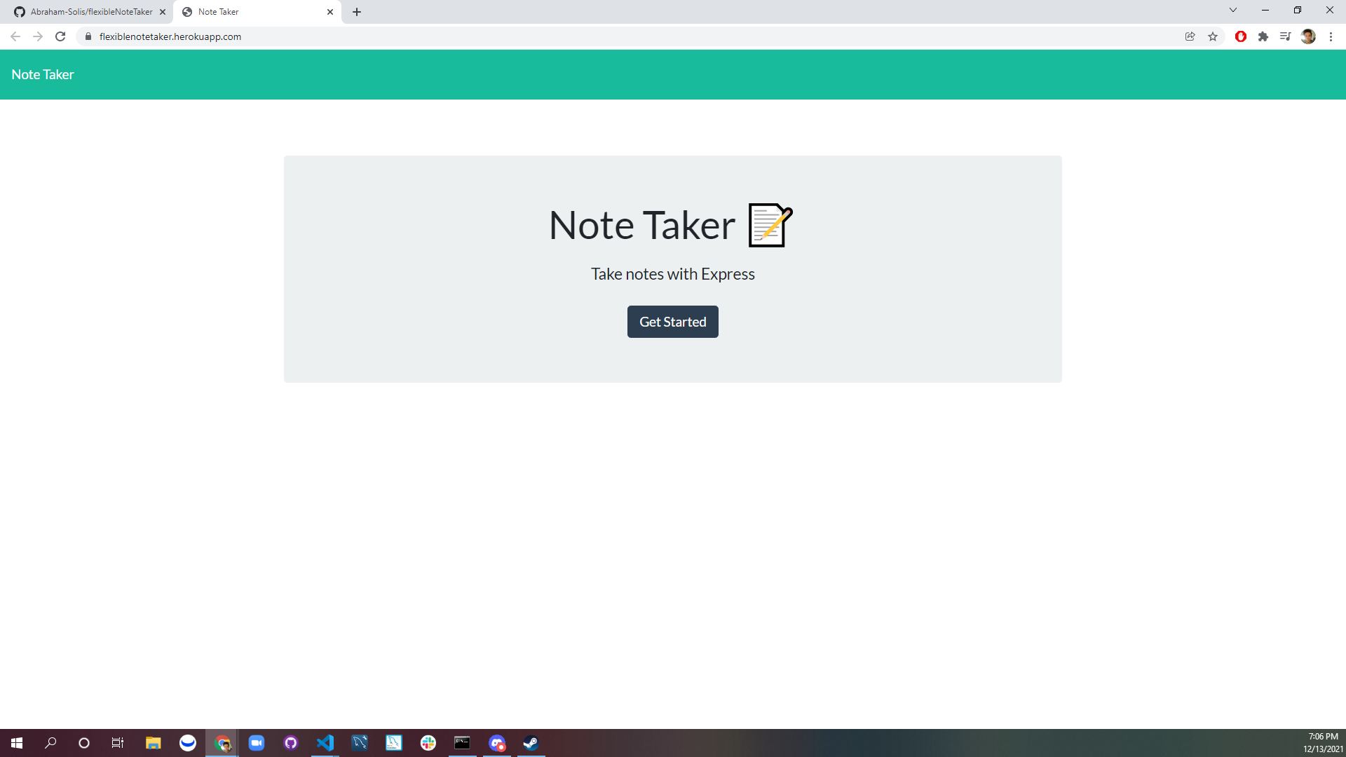 GitHub - Abraham-Solis/flexibleNoteTaker