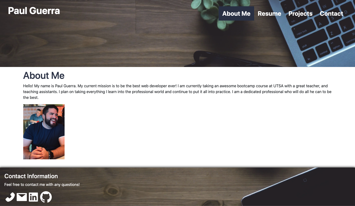 GitHub - pdguerra12/react-portfolio