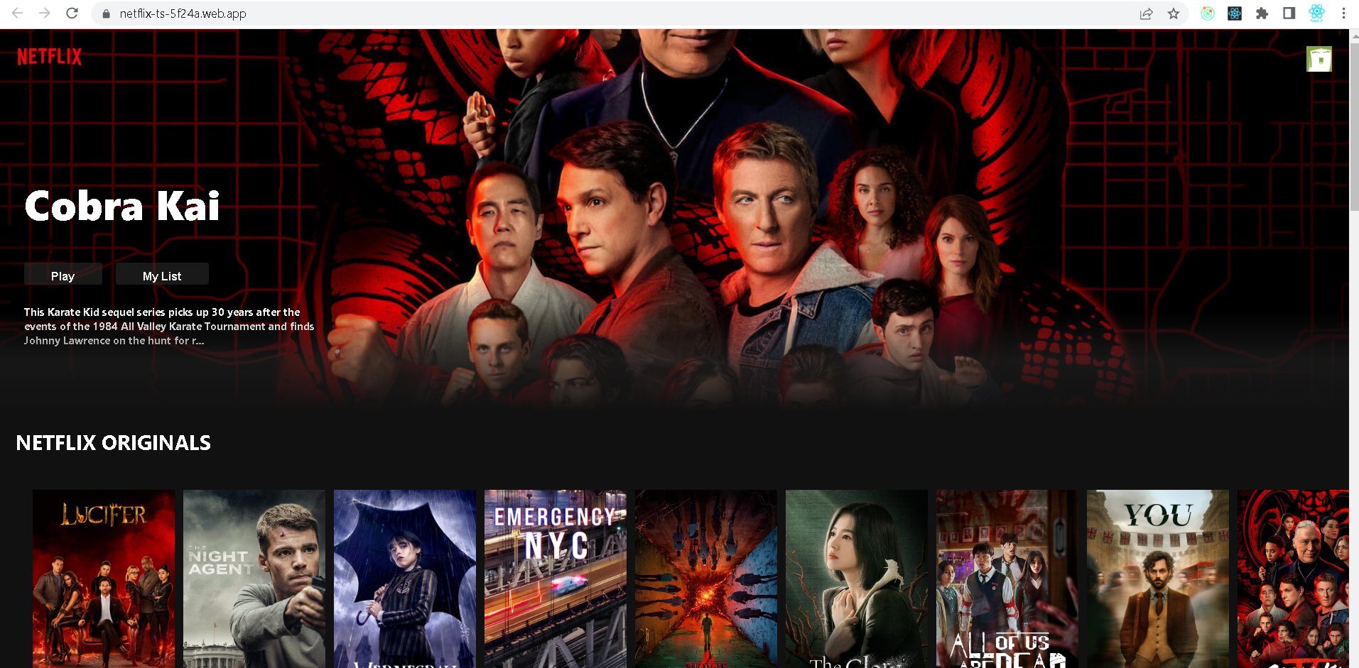 GitHub - marie-sheela-joseph/netflix-clone-ts: React, Redux toolkit, TypeScript, Firebase ...