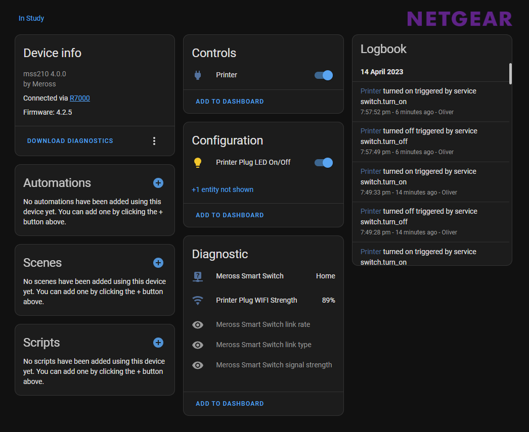 Meross MSS210 (UK) Green LED constantly blinking! · Issue #276 · krahabb/meross_lan · GitHub