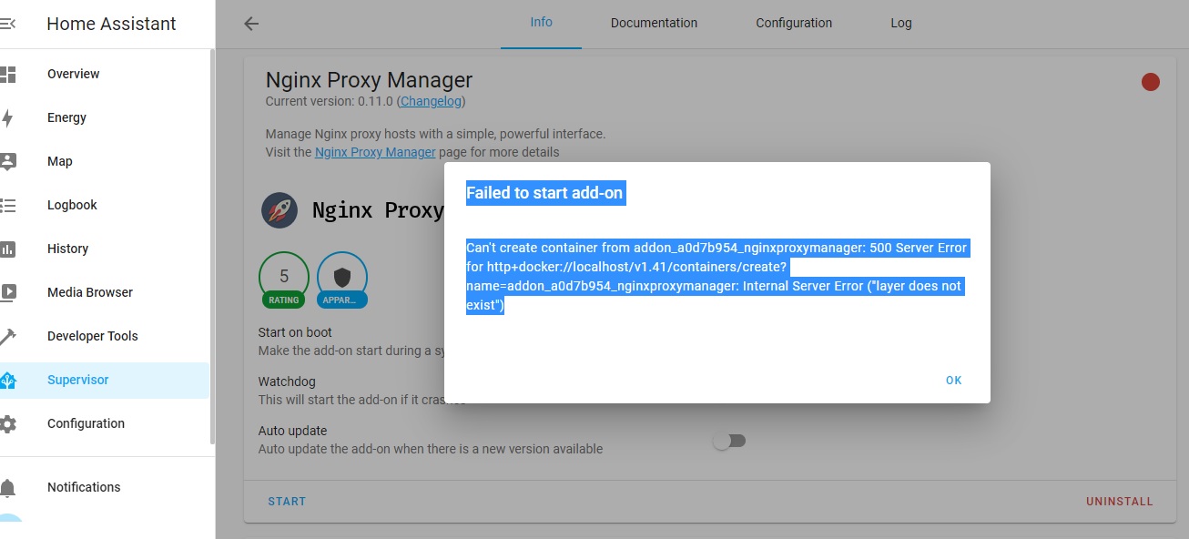 problem start · Issue #1518 · NginxProxyManager/nginx-proxy-manager · GitHub