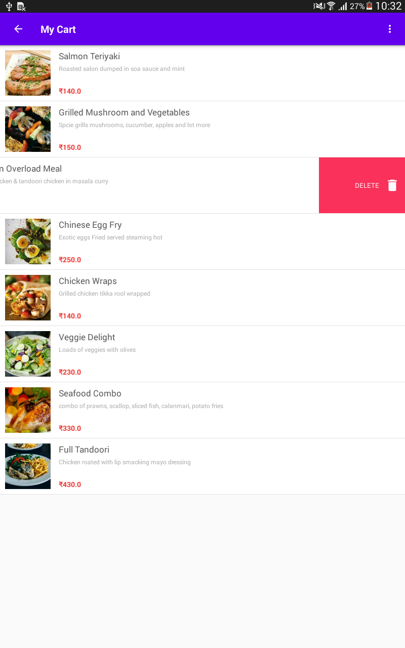 GitHub - dckrOff/SwipeToDelete-RecyclerView