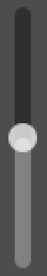 The VSlider Grabber Area Highlight doesn't go all the way down the ...