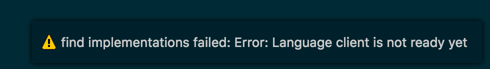 Error Language Client Is Not Ready Yet · Issue 337 · Rust Langvscode Rust · Github