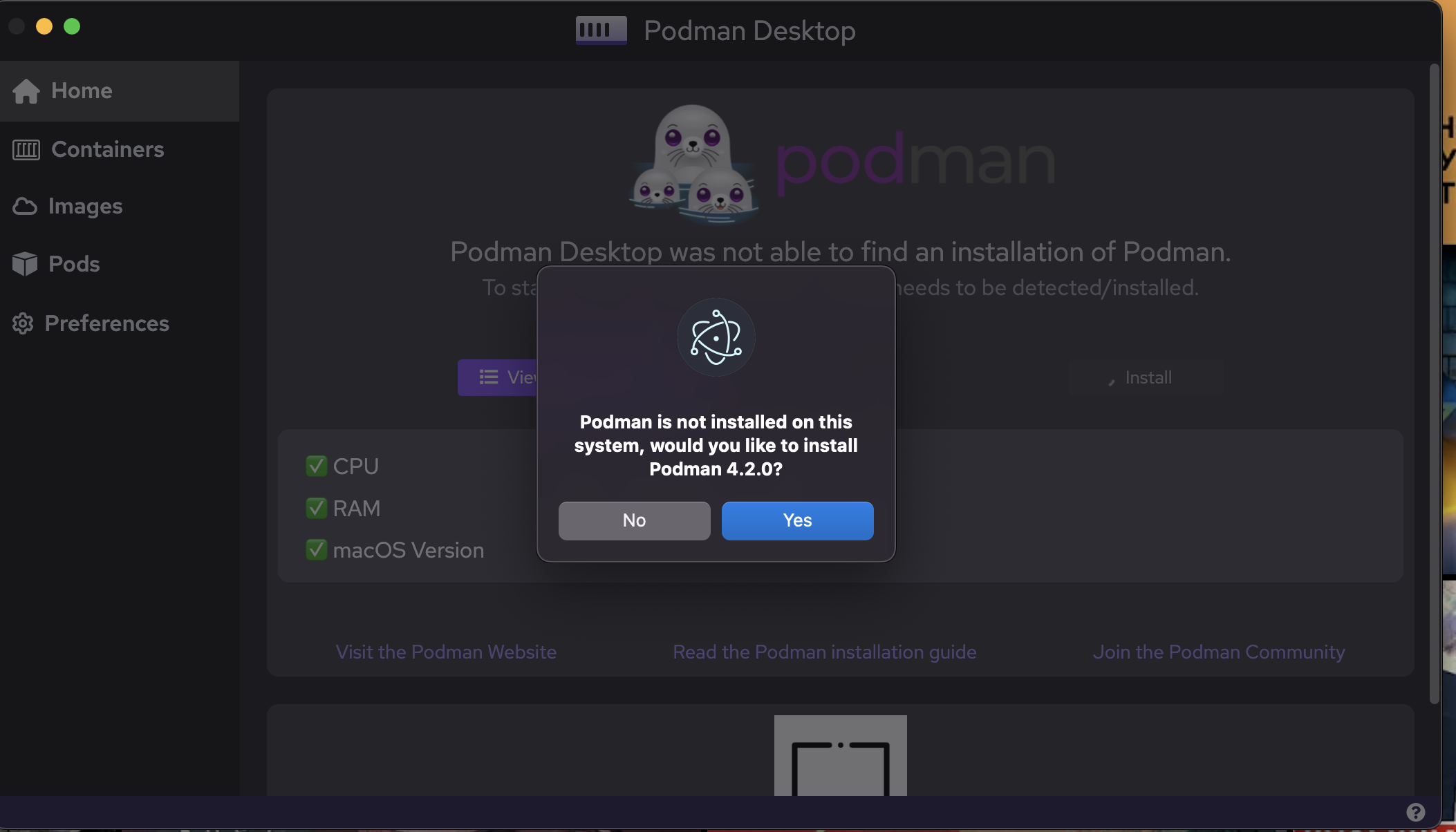 Podman Desktop v0.8.0 · podman-desktop podman-desktop · Discussion #494 ...