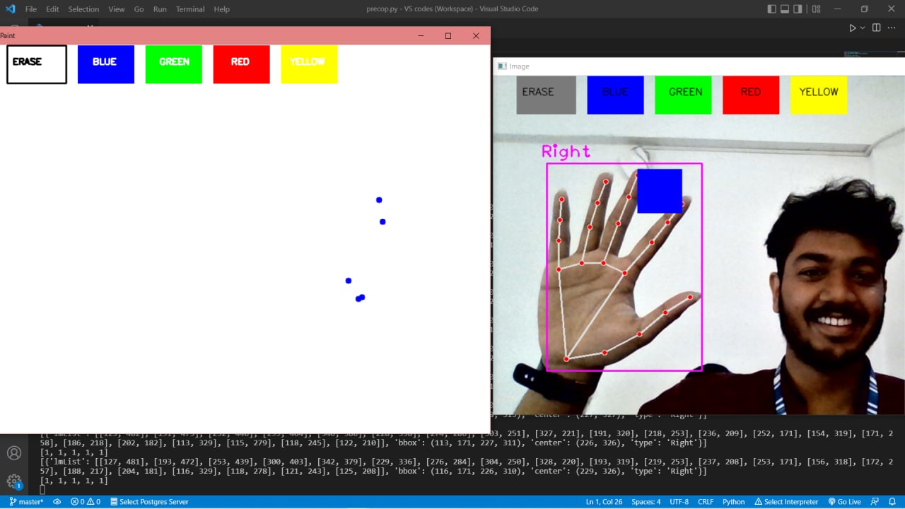 GitHub - KLH-Tech/Air-Canvas