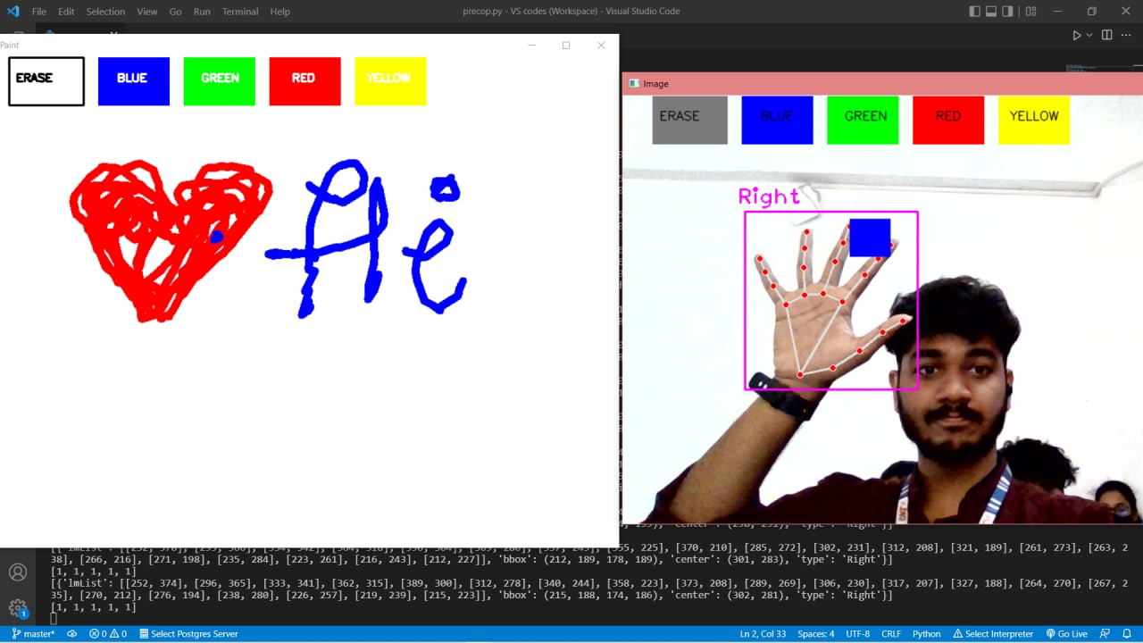 GitHub - KLH-Tech/Air-Canvas