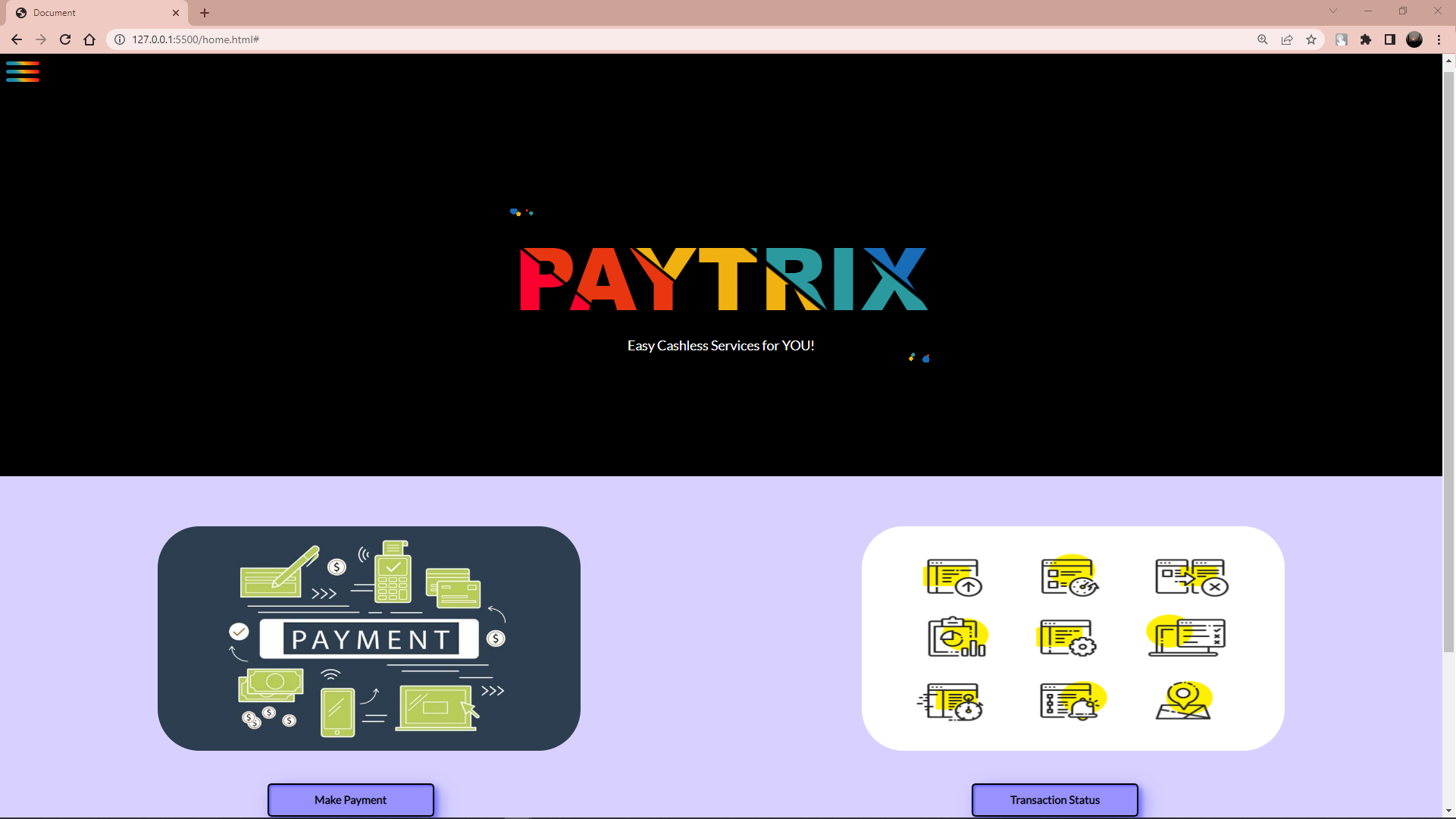 GitHub - hemanthsrivathsav/Paytrix: A One-Stop Website for Tuition Fee Payments