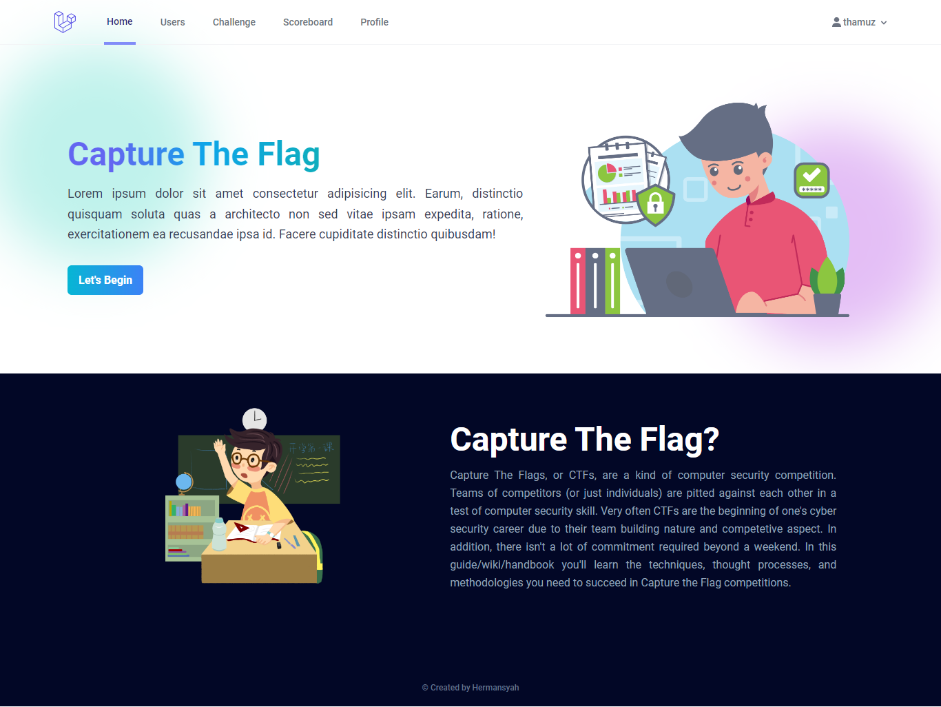 GitHub - Hermannnn006/ctf-app: Platform for manage and play capture the flag