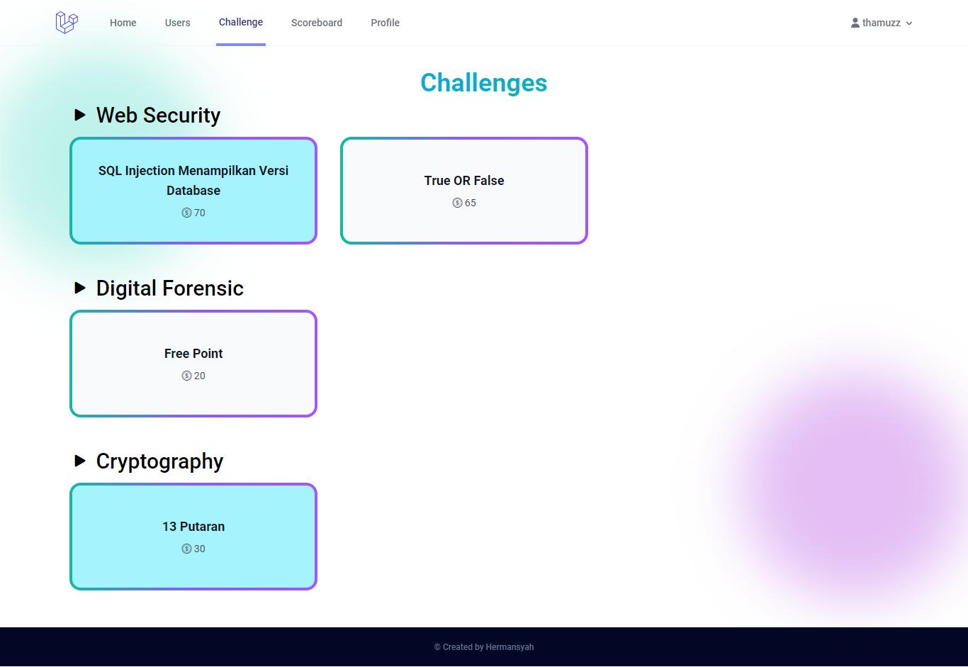 GitHub - Hermannnn006/ctf-app: Platform for manage and play capture the flag