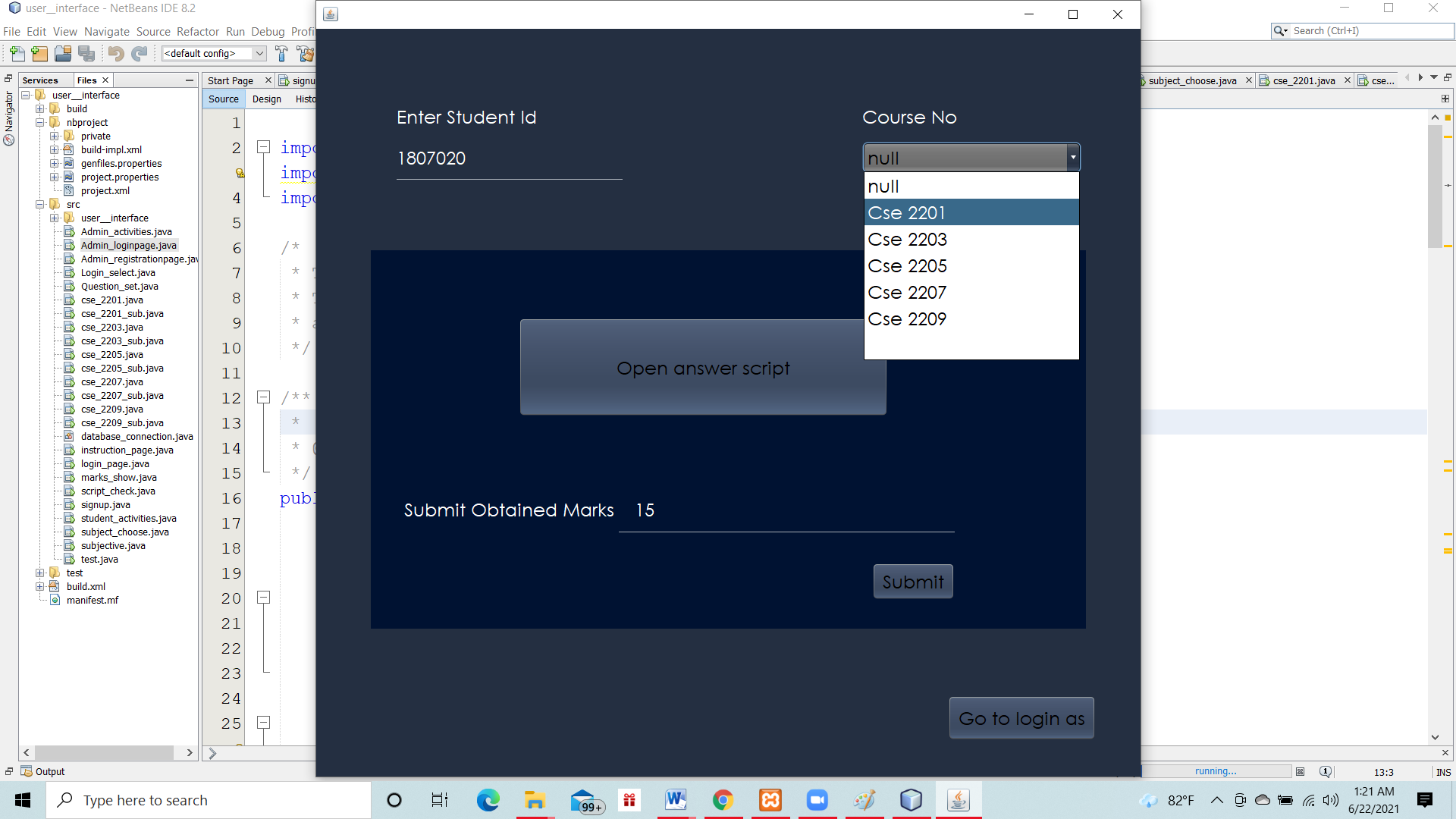 GitHub - sadman15019/Online-Quiz-Management: A java project for online ...