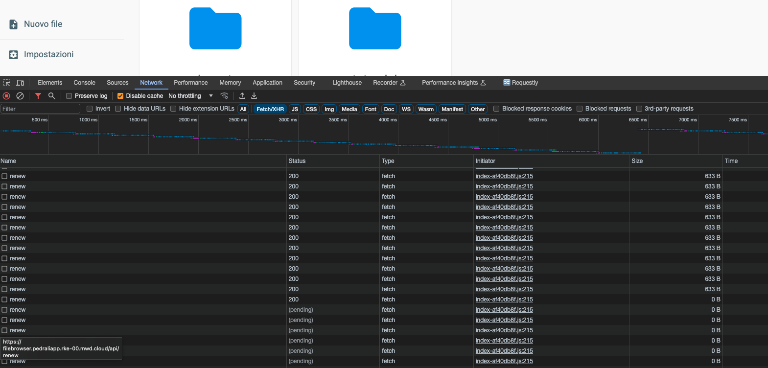 Crash on changing view · Issue #2762 · filebrowser/filebrowser · GitHub