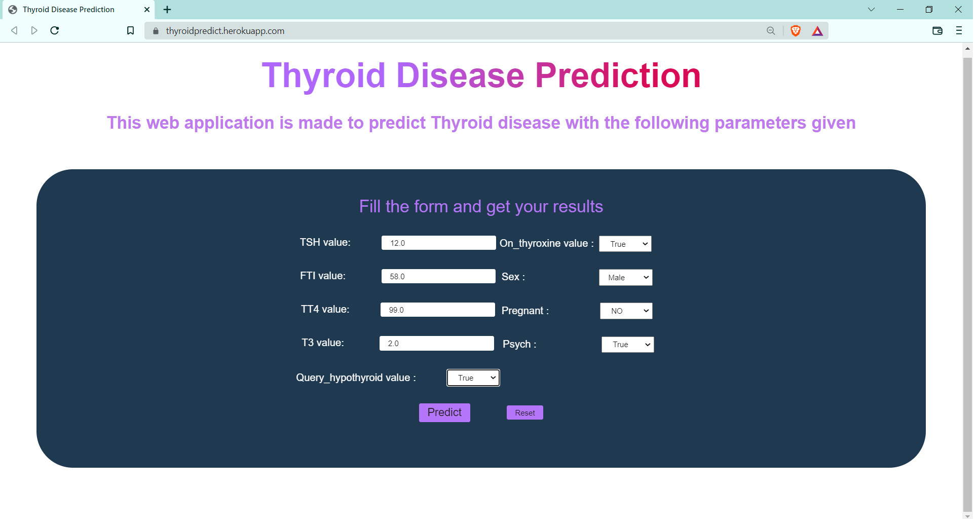 GitHub - adurugkar/Thyroid_disease_prediction