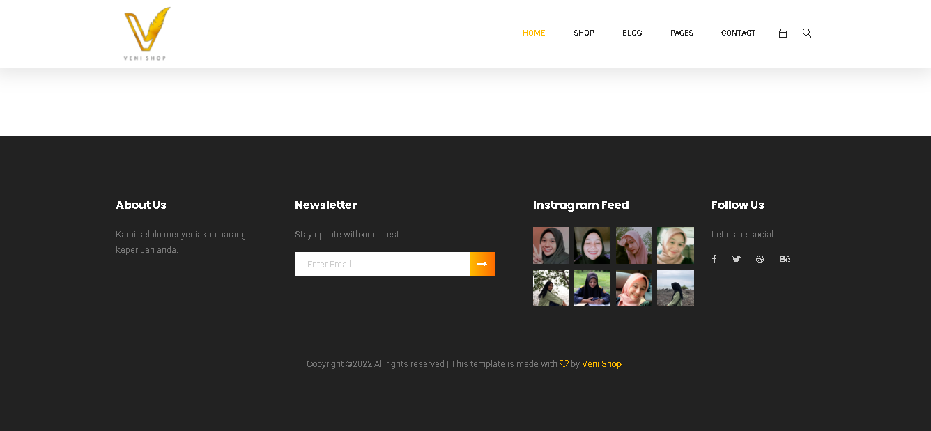OUTPUT MVC VENI SHOP · Issue #1 · veniseptiani135/aplikasiMVC · GitHub