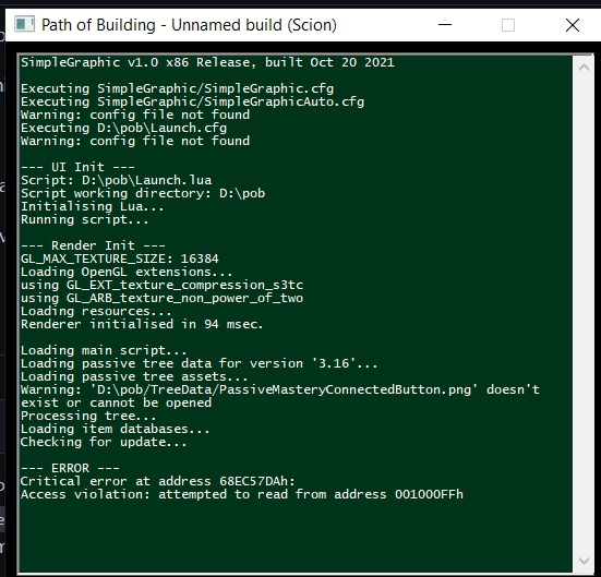 crush · Issue #3561 · PathOfBuildingCommunity/PathOfBuilding · GitHub