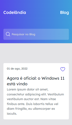GitHub - gustavros/blog-desafio01: 📰Blog foi com desenvolvido com ReactJS, TailwindCSS e Date-FNS.