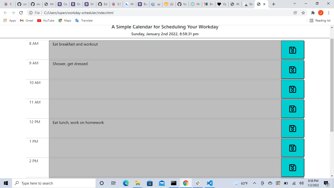GitHub - Lupend86/workday-scheduler