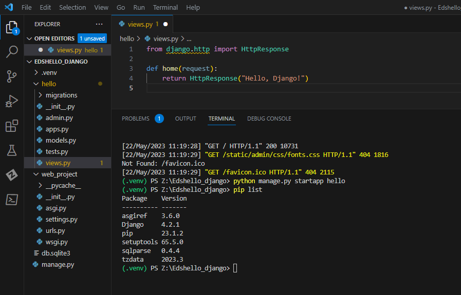 from django.http shows squiggly line error · Issue #183125 · microsoft/vscode · GitHub