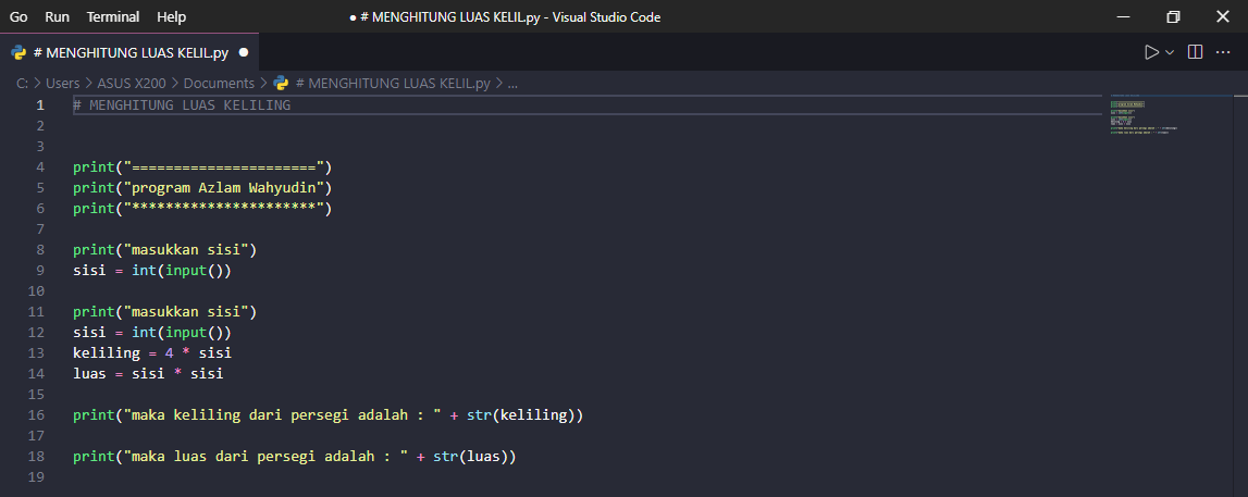 GitHub - Azlamwahyudin/MENGHITUNG-BANGUN-DATAR
