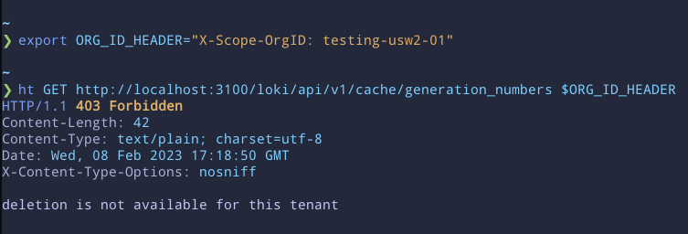 Loki "error loading cache generation numbers" · Issue #8468 · grafana/loki · GitHub