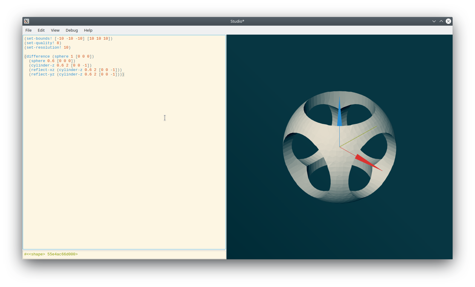 Shapes don't render in Studio on Ubuntu 19.04 · Issue #275 · libfive/libfive · GitHub