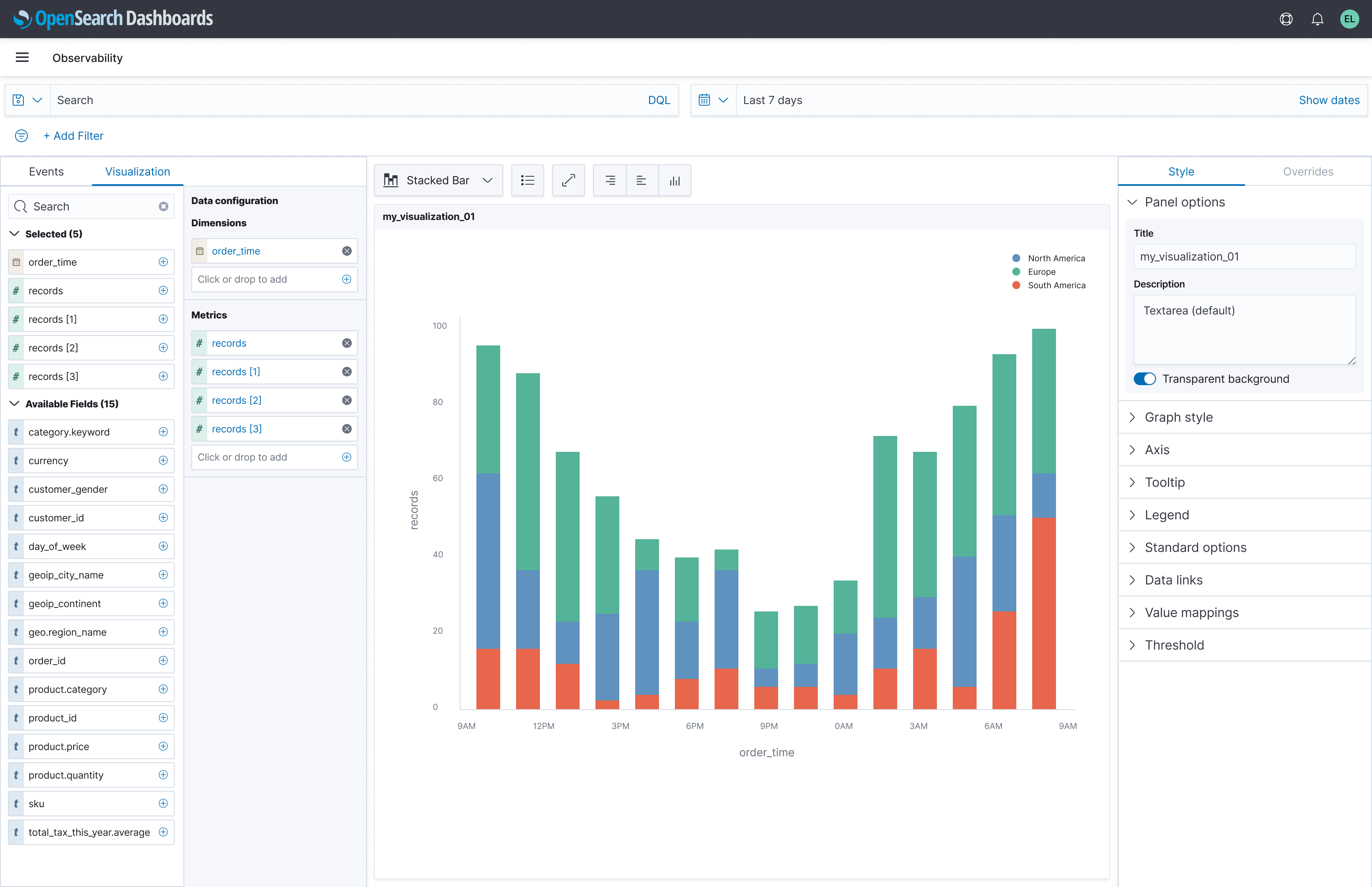 [Enhancement]: UI for dimension and metrics · Issue #797 · opensearch-project/observability · GitHub