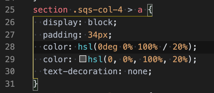 [css] support comma less color format · Issue #111337 · microsoft ...