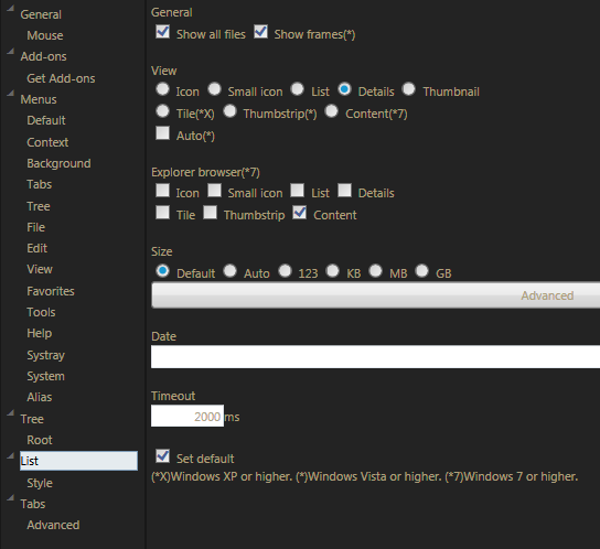 Error when customizing folder · Issue #166 · tablacus/TablacusExplorer · GitHub