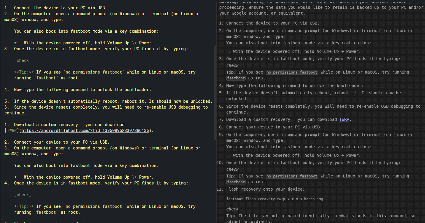 Bug Numbering Inconsistency Between Edit And Rendered List Items · Issue 1398 · Laurent22