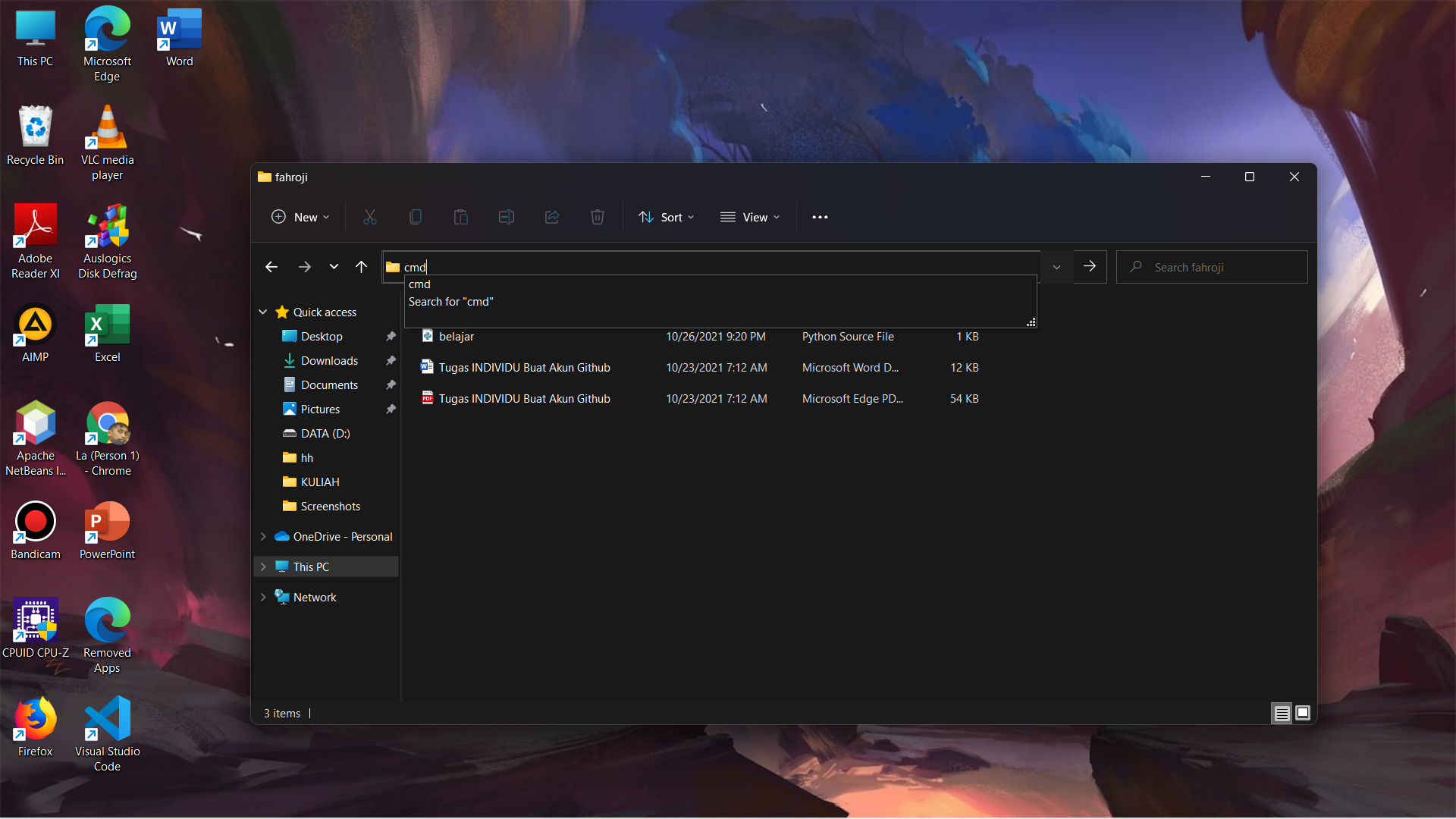 GitHub - fahroji077/tugaas-individu-II