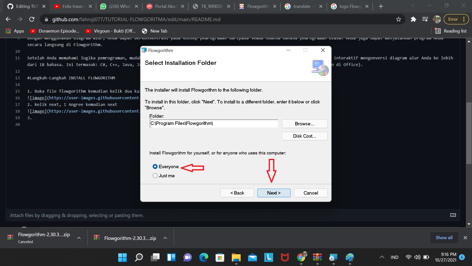 GitHub - fahroji077/TUTORIAL-FLOWGORITMA