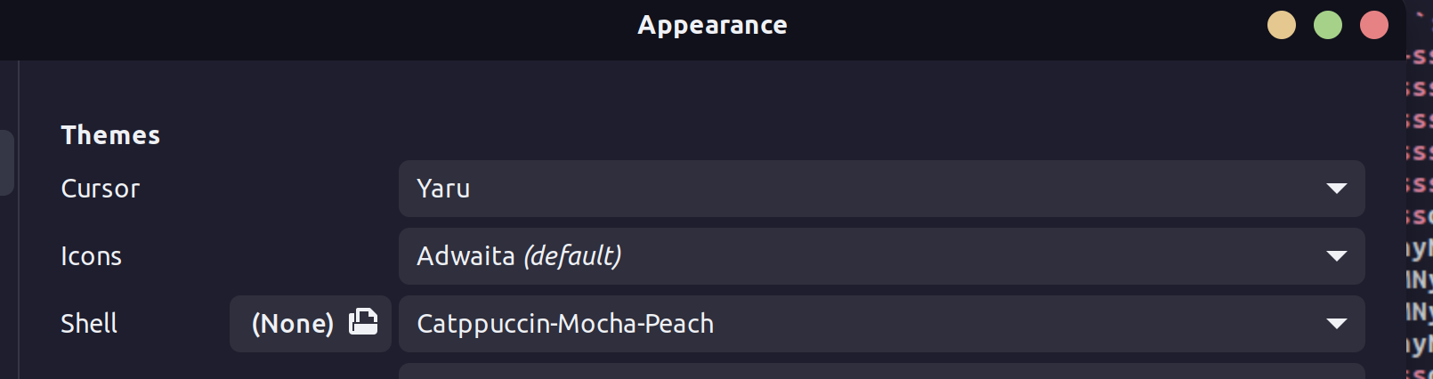 Catpuccin theme not overriding default theme elements · Issue #37 · catppuccin/gtk · GitHub