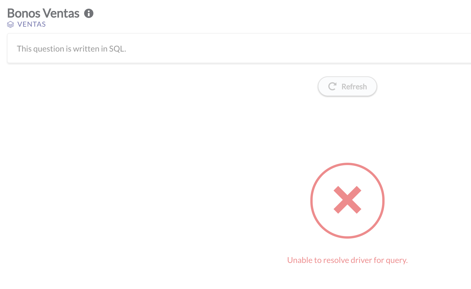 Unable to resolve driver for query. · Issue #6309 · metabase/metabase · GitHub