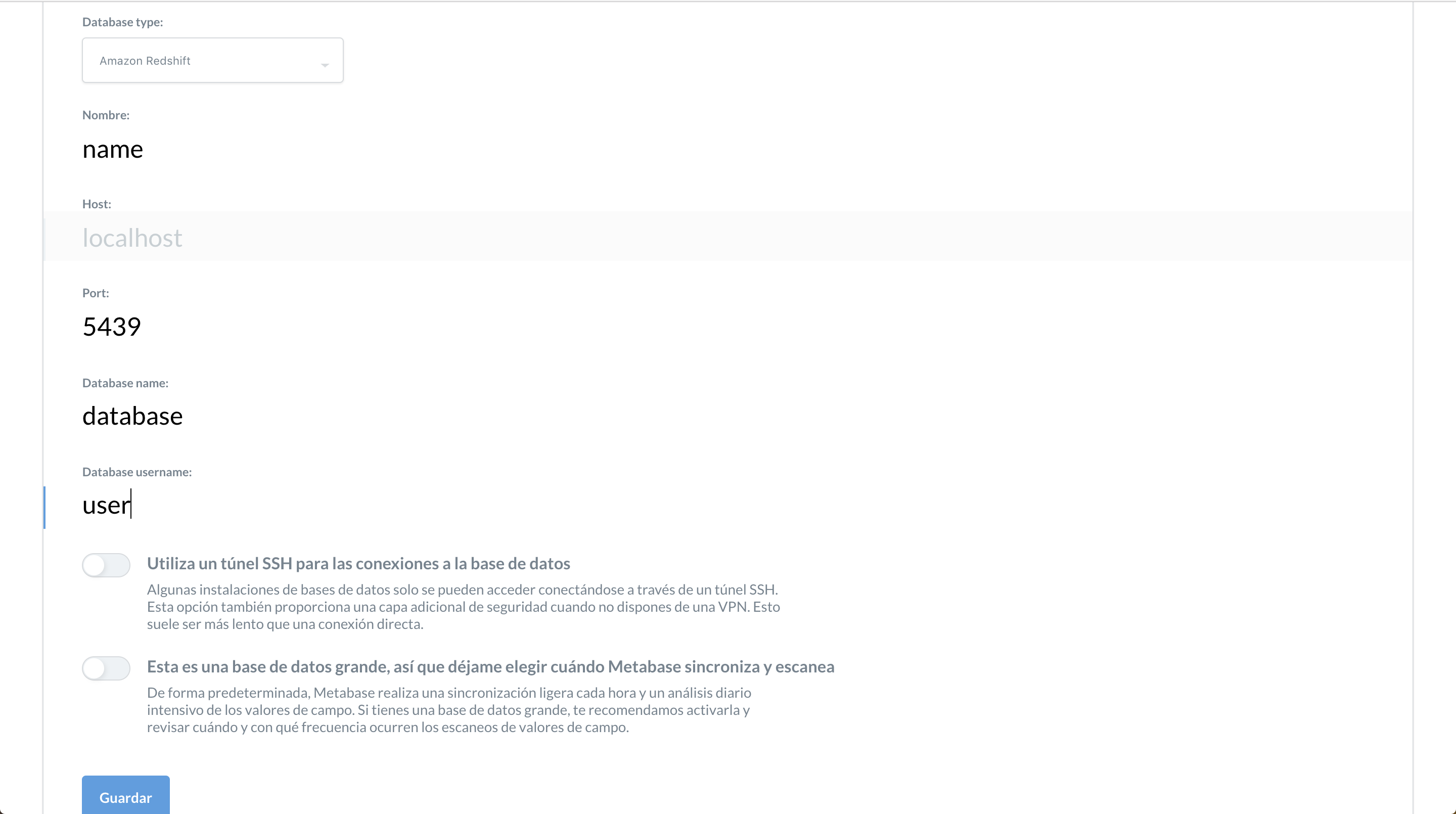 Cant change redshift's password in Metabase · Issue #8374 · metabase/metabase · GitHub