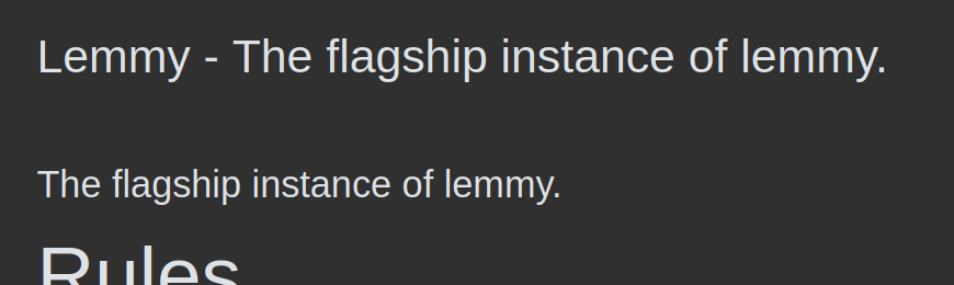 Duped site description · Issue #281 · LemmyNet/lemmy-ui · GitHub