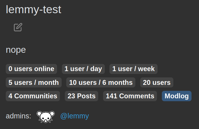 Make the modlog button stand out more · Issue #531 · LemmyNet/lemmy-ui · GitHub