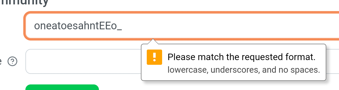 Community Name requirements not clear · Issue #1077 · LemmyNet/lemmy-ui · GitHub