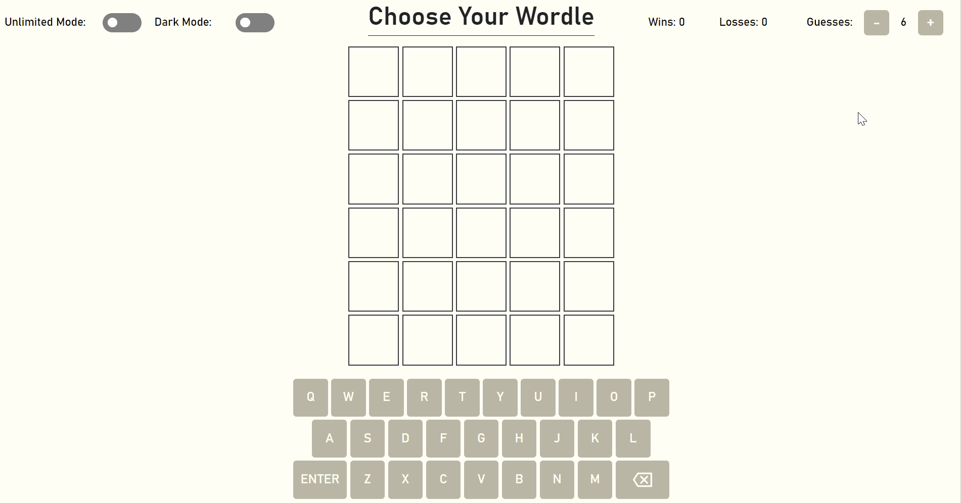 GitHub - anhvungoc21/choose-your-wordle: A customizable adaptation of ...