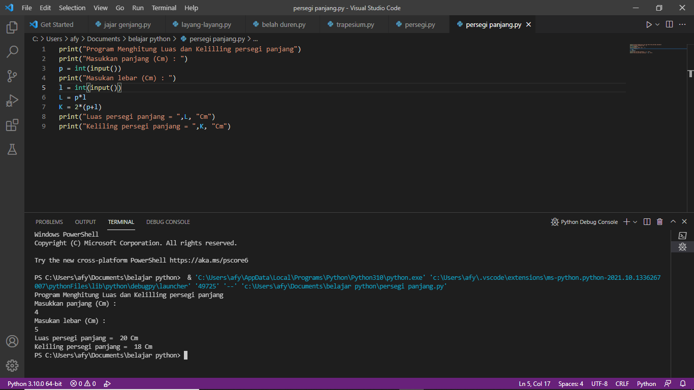 GitHub - Ananda227/Tugas-Individu-V