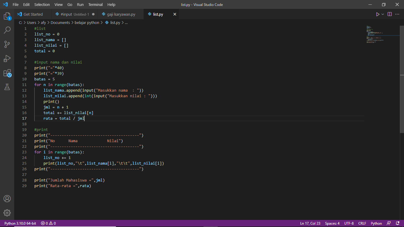 GitHub - Ananda227/Tugas-praktikum-python-IV---UTS