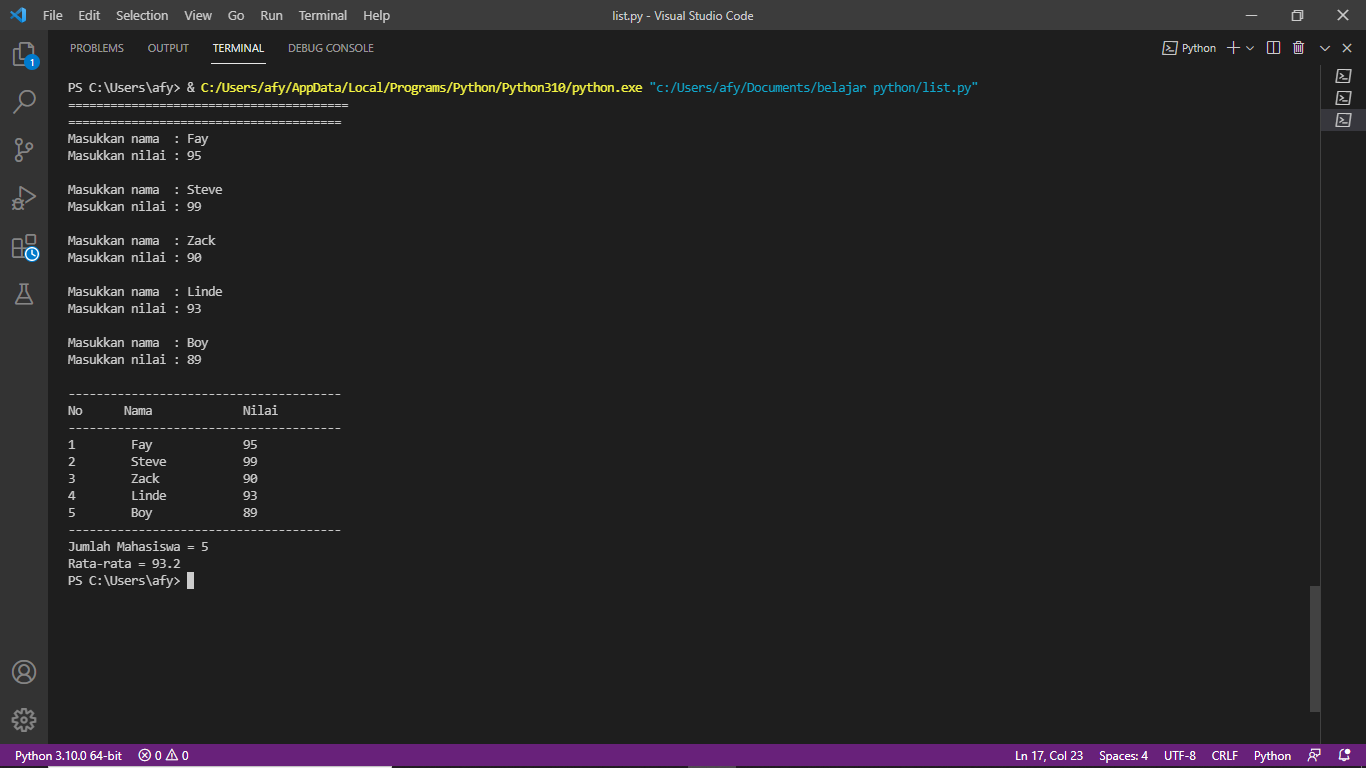 GitHub - Ananda227/Tugas-praktikum-python-IV---UTS