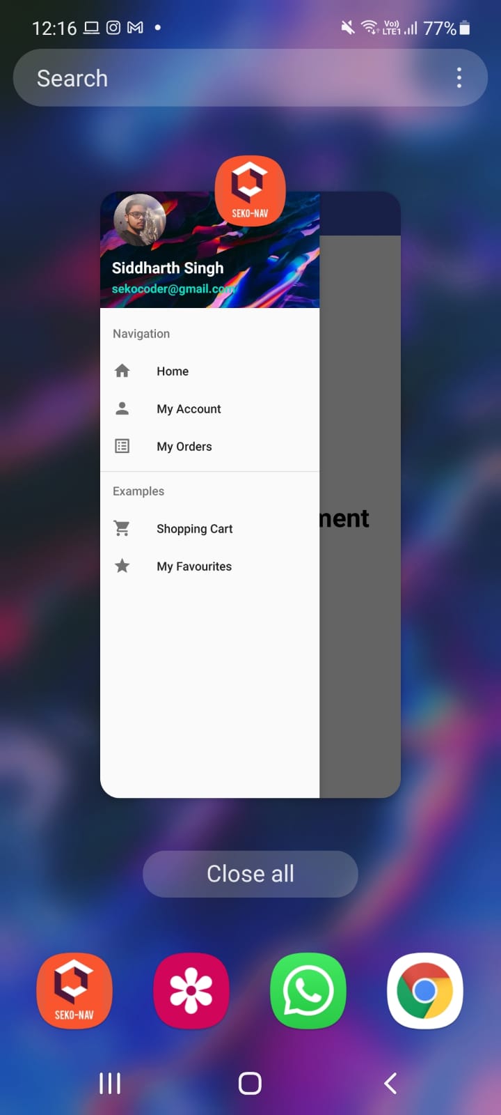 GitHub - sekocoder/Seko-Navg: A template Drawer Navigation App