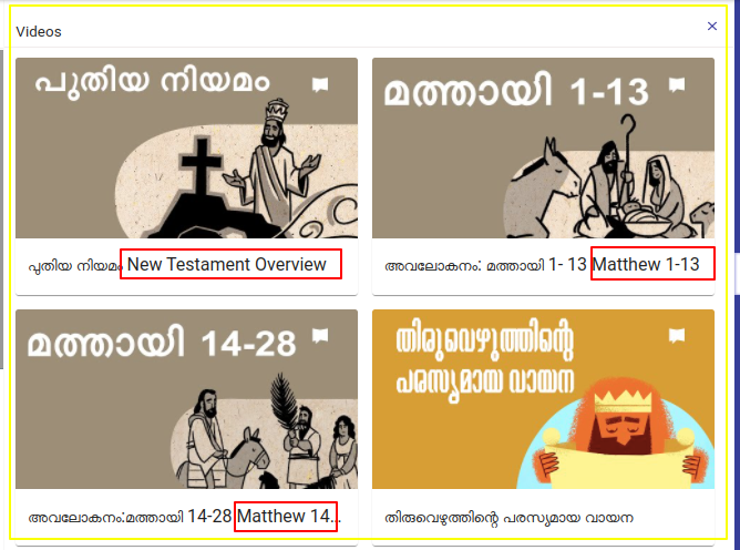 english titles in Malayalam TBP videos · Issue #88 · Bridgeconn/vachancontentrepository · GitHub