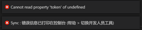 Error: Cannot read property 'token' of undefined · Issue #685 · shanalikhan/code-settings-sync ...
