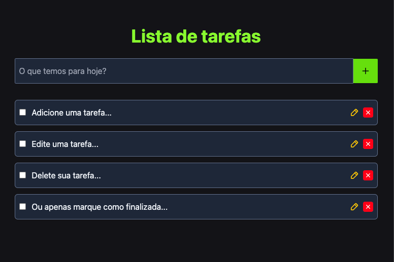 GitHub - lucianosants/lista-de-tarefas: Uma lista de tarefas desenvolvida com ReactJS