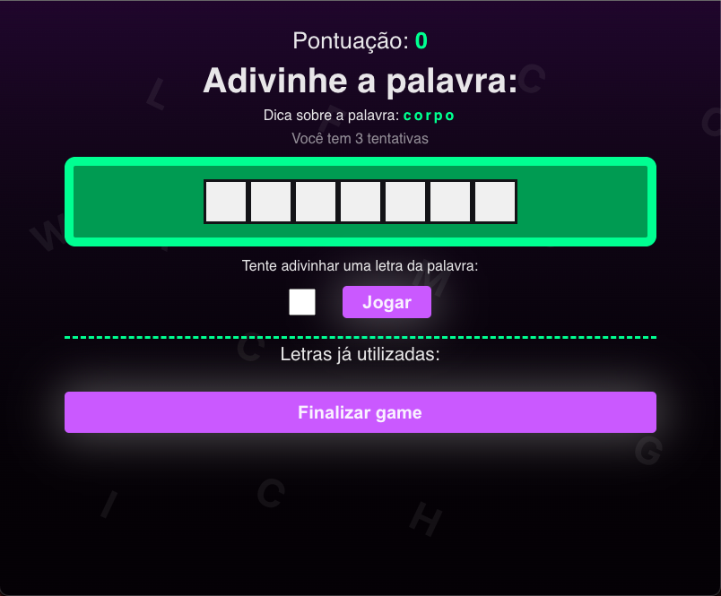 GitHub - lucianosants/secret-word: Projeto feito com Reactjs e Styled Components